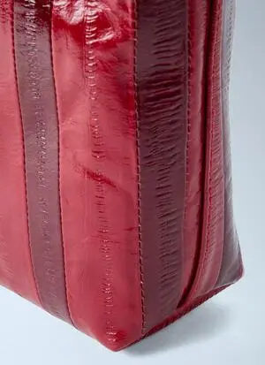 Dries Van Noten Striped Handle Handbag - Red