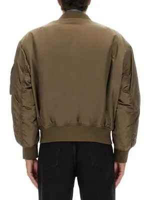 Saint Laurent Water-repellent Bomber Jacket