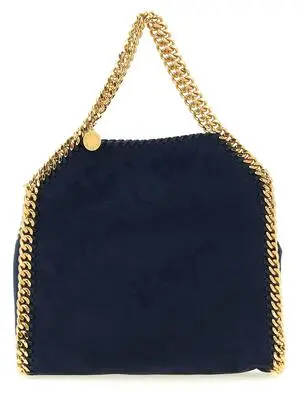 Stella McCartney Falabella Mini Suede Shoulder Bag - Blue