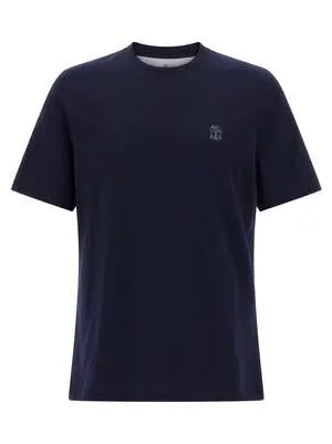 Brunello Cucinelli Logo Print T-shirt