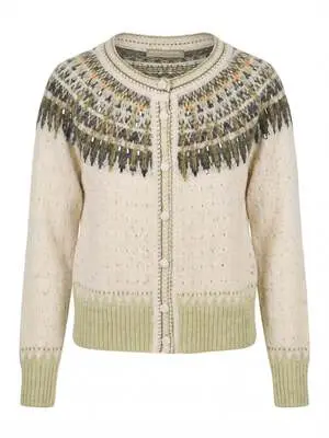 ERMANO SCERVINO Ermanno Scervino Wool Norvegese Cardigan - Multicolor