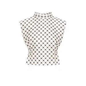 LANVIN Cropped Sleeveless Top - Multicolor