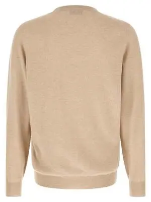Brunello Cucinelli Cashmere Sweater - Cream