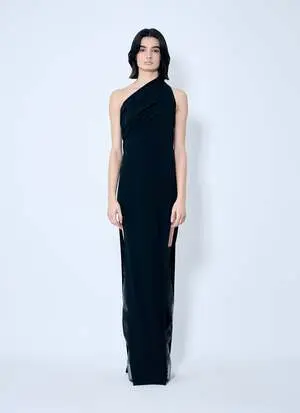 Rick Owens Athena Maxi Dress - Black