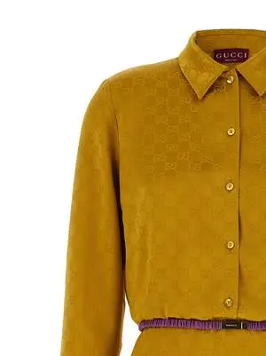 Gucci Jacquard 'gg' Dress