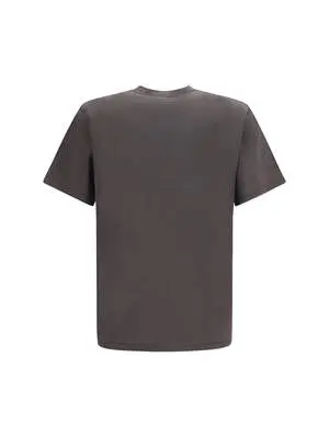 Saint Laurent Cassandre Silk And Cotton T-shirt