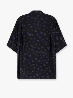 Sacai Cotton Blend Shirt With Floral Print