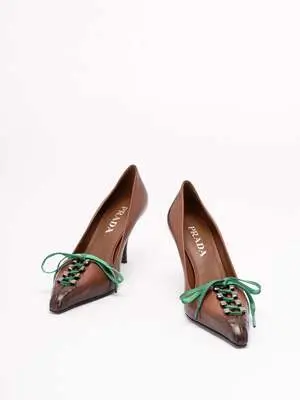 Prada Leather Pumps - Multicolor