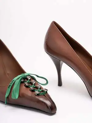 Prada Leather Pumps - Multicolor