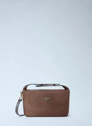 Prada Re-nylon Chérie Mini Handbag - Brown