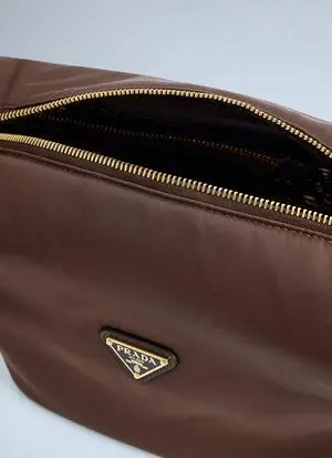 Prada Re-nylon Chérie Mini Handbag - Brown