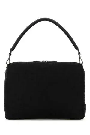 Fendi Nylon Large Lui Handbag - Black