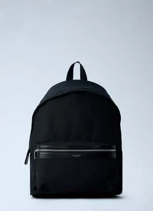 Saint Laurent City Backpack - Black