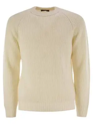 Peserico Crew-neck Rib Sweater