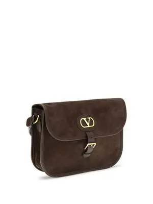Valentino Garavani Antibes Suede Shoulder Bag