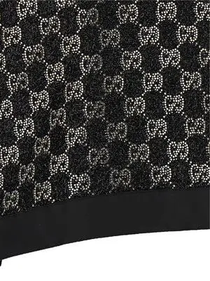Gucci Gg Crystal Top - Black