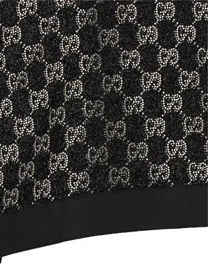 Gucci Gg Crystal Top - Black