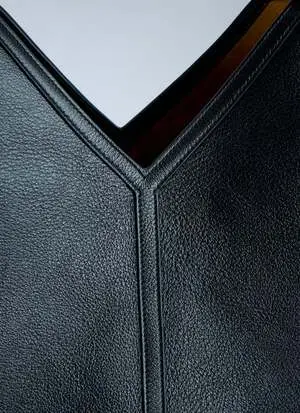 Saint Laurent Y Thin Tote Bag With Removable Pouch