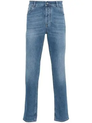 Brunello Cucinelli Denim Cotton Jeans - Multicolor