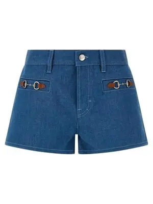 Gucci Morsetto' Shorts - Blue