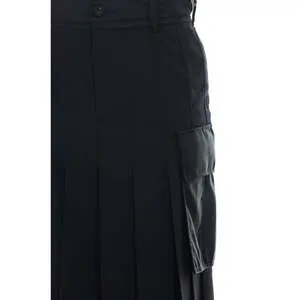 Sacai Pleated Layered Midi Skirt