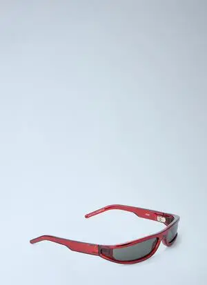 Rick Owens Fog Sunglasses - Red