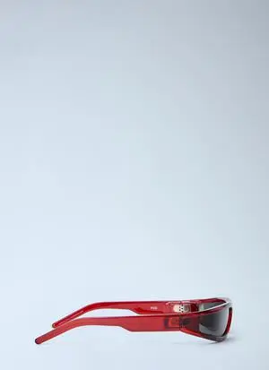Rick Owens Fog Sunglasses - Red