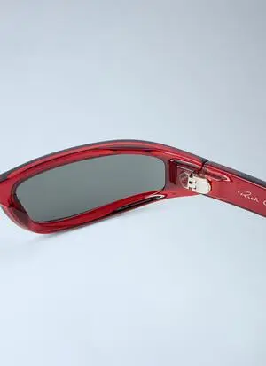 Rick Owens Fog Sunglasses - Red