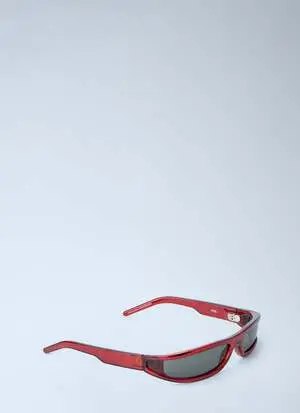 Rick Owens Fog Sunglasses - Red