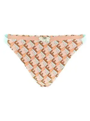 Fendi Ff Waves' Bikini Briefs - Multicolor