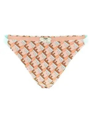 Fendi Ff Waves' Bikini Briefs - Multicolor
