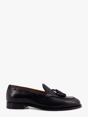 Loro Piana Serge Tassel Leather Loafers - Black