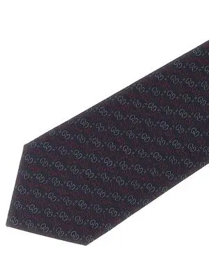 Gucci Gg Jacquard Tie