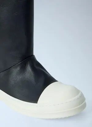 Rick Owens High Leather Boots