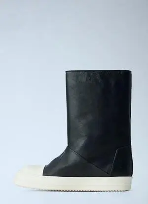 Rick Owens High Leather Boots