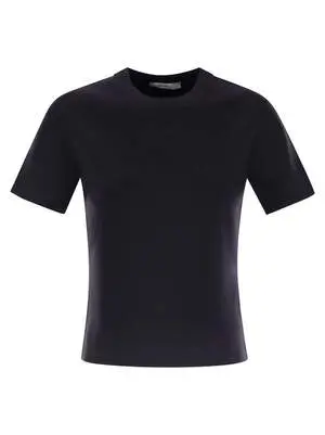 Max Mara Max Mara Women Nerina - Basic Cotton T-Shirt Blue