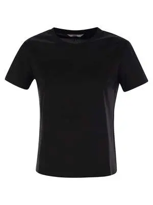 Max Mara Nerina Basic Cotton T-shirt - Black
