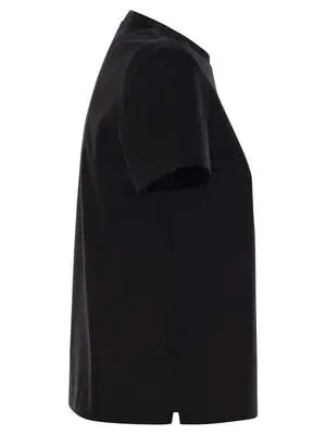 Max Mara Nerina Basic Cotton T-shirt - Black