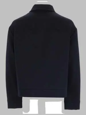 Gucci Giacca In Jersey Di Cotone Con Ricamo