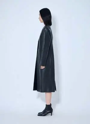 TOTEME Slim Leather Coat