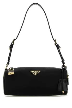 Prada Nylon Shoulder Bag - Black