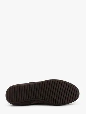 Rick Owens Minimal Nylon And Suede Sneakers