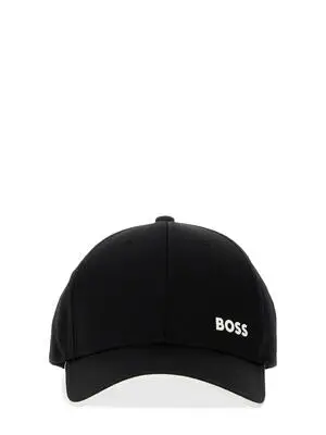 BOSS Baseball Hat With Logo - Black