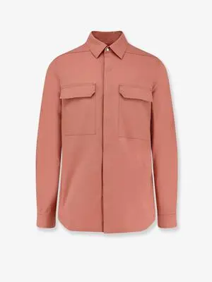 Rick Owens Organic Cotton Shirt - Red