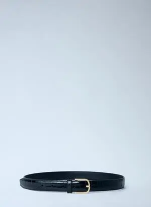 TOTEME Embossed Leather Belt