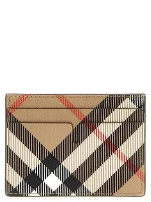 Burberry Check Card Holder