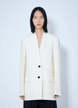 TOTEME Raw Lapel Blazer - Multicolor