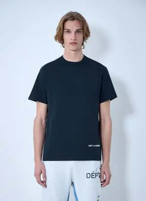 GALLERY DEPT. Gallery Dept. Men French Micro Logo T-Shirt Blue