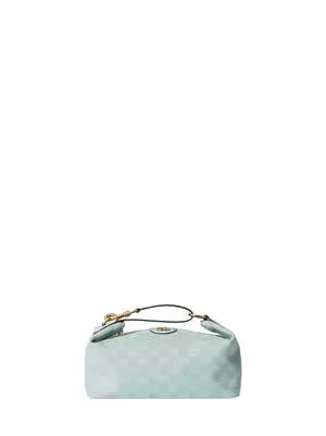 Gucci Icy Blue Vanity Medium Top Handle Bag - Multicolor