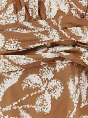 Max Mara Mxmebella Printed Cotton Dress - Multicolor